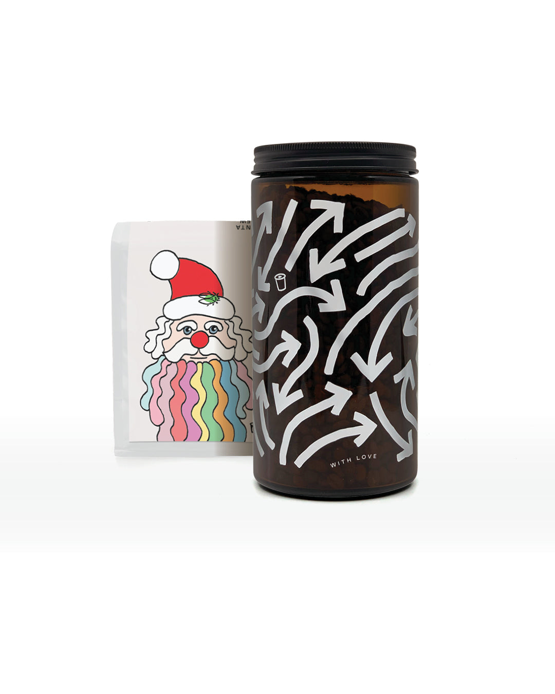 Santa Brew + Coffee Storage Jar Gift Bundle – Clandestino Coffee